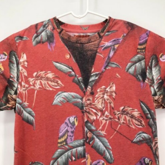 chubbies | Shirts | Chubbies Palm Leaf Tropical Tee Shirt With Pocket ...